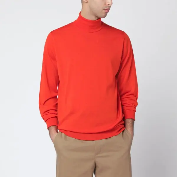 John Smedley Wool Turtleneck Sweater