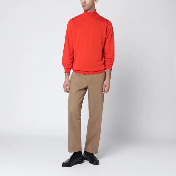 John Smedley Wool Turtleneck Sweater