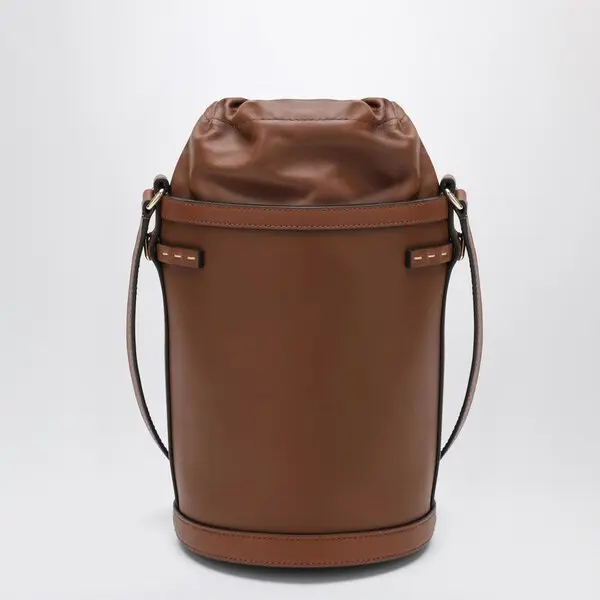 Valentino Garavani Vlogo Signature Bucket Bag - Brown