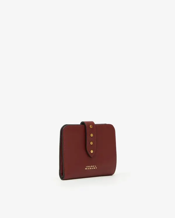 Isabel Marant Oskan Wallet - Burgundy