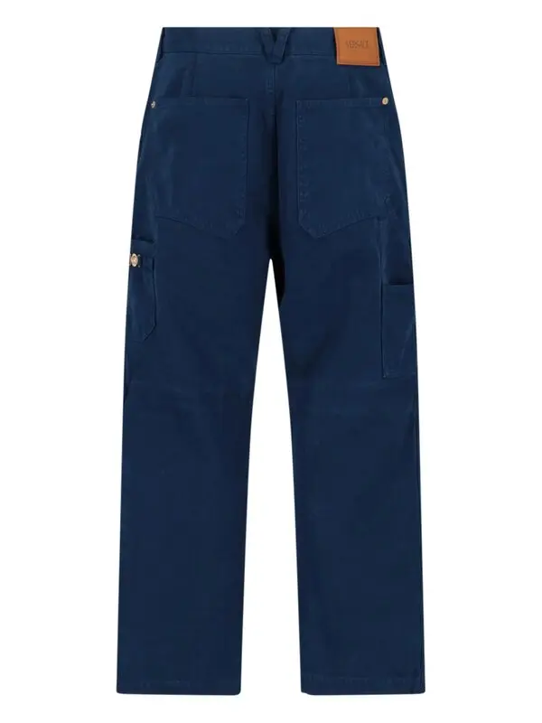 Versace Carpenter Denim Pants - Blue