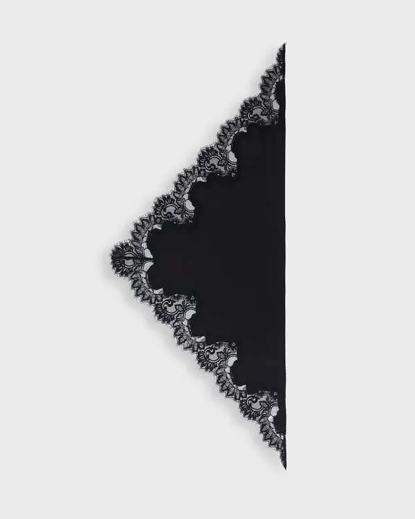 WAKAKUU Scarf Lace - Black