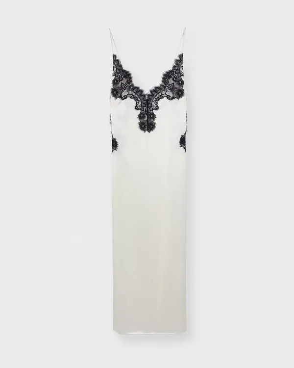 WAKAKUU Ritz Lace Dress - Offwhite