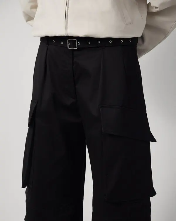 Acne Studios Belted Cargo Trousers