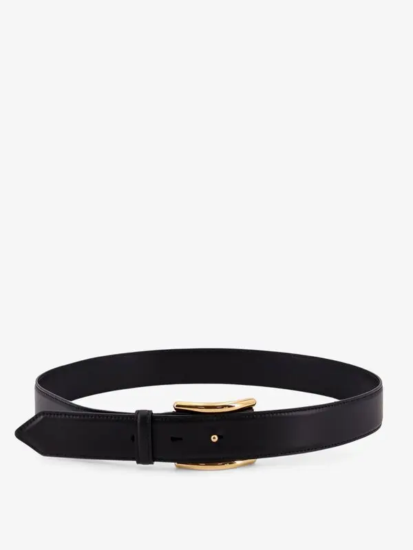Alaïa Leather Belt - Black
