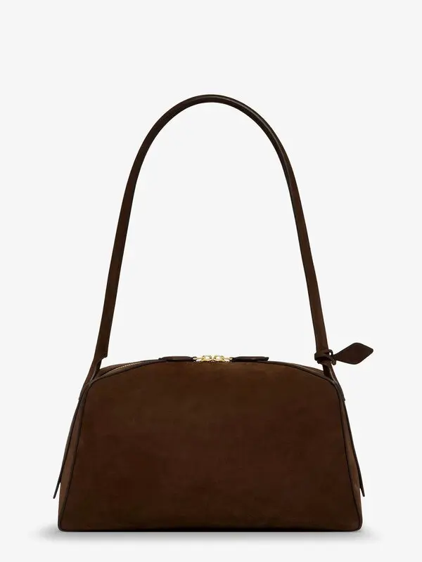 Alaïa Nabuck Le Bouledogue Shoulder Bag