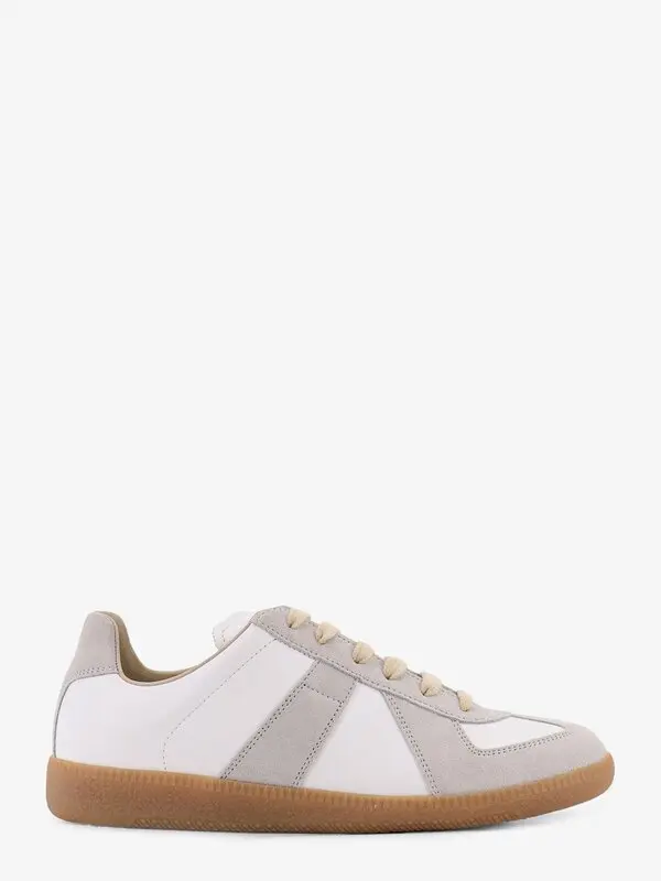 MAISON MARGIELA Leather Sneakers - White