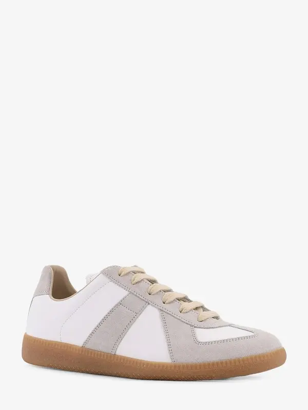 MAISON MARGIELA Leather Sneakers - White