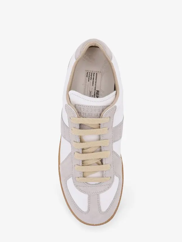MAISON MARGIELA Leather Sneakers - White