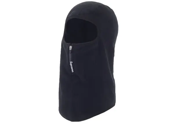 Supreme Polartec Zip Balaclava Fw25 - Black
