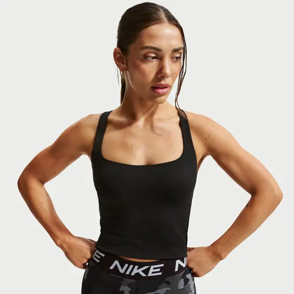 Nike Zenvy Light-support Sports Bra Tank Top - Black