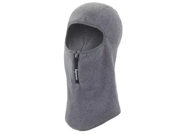 Supreme Polartec Zip Balaclava - Grey