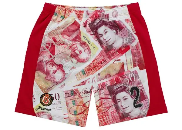 Supreme Pounds Soccer Short - Red
