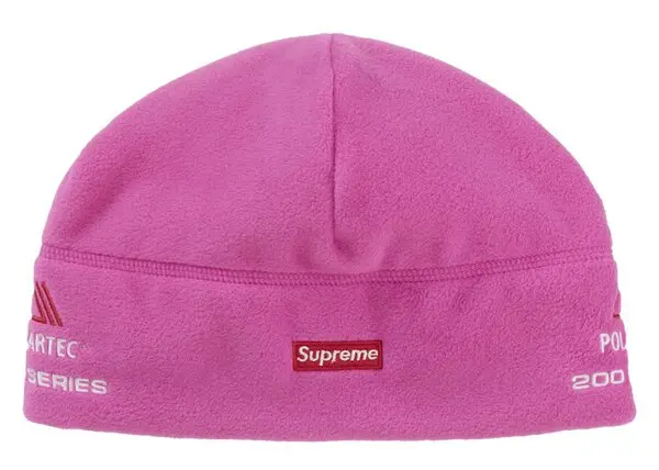 Supreme Polartec Sport Beanie - Pink