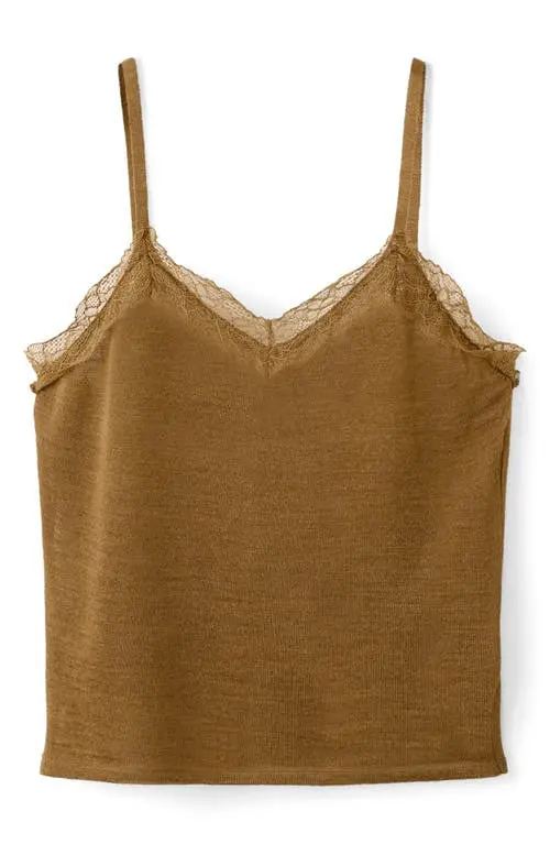 Mango Mustasa Knit Camisole