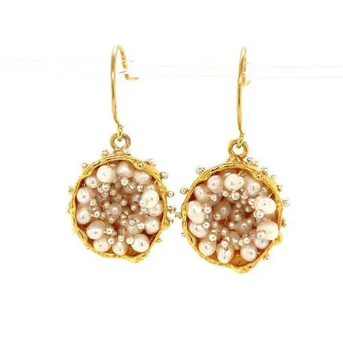 ESIN AKAN Dance Of Stamens Midi Earrings
