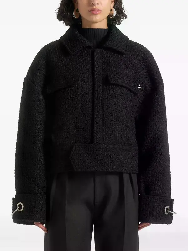 Manière De Voir Naela Boxy-fit Tweed Jacket