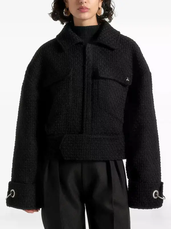Manière De Voir Naela Boxy-fit Tweed Jacket
