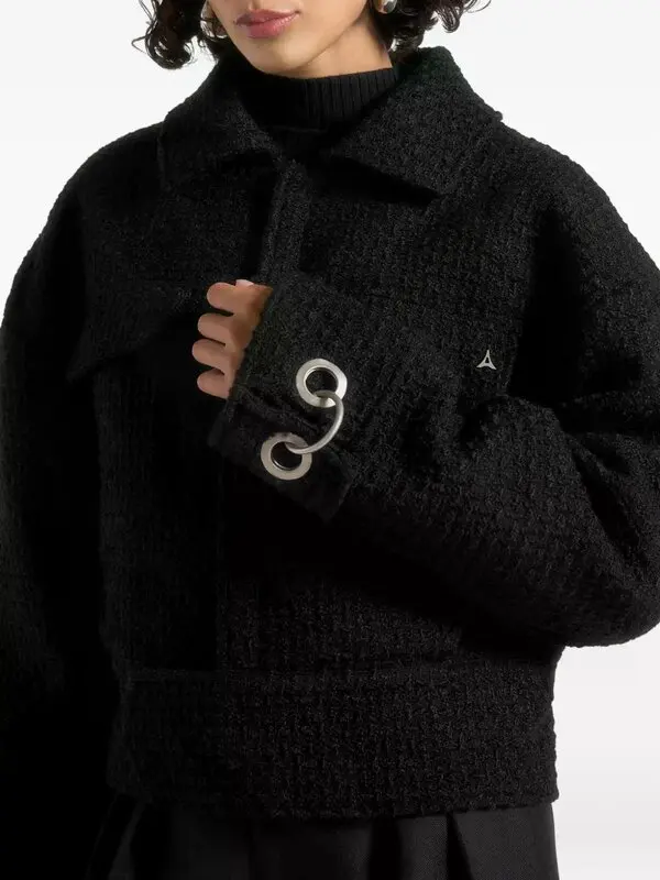 Manière De Voir Naela Boxy-fit Tweed Jacket