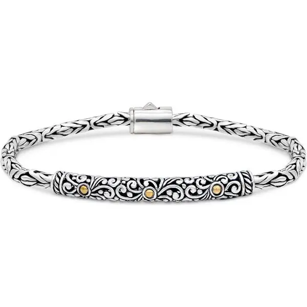 DEVATA Bali Filigree With Borobudur Chain Bracelet