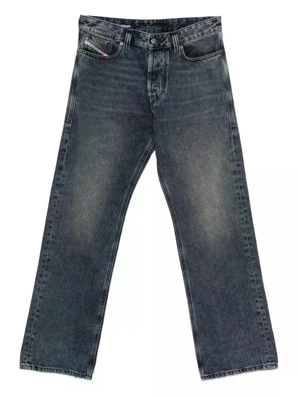 DIESEL® 1980 D-eeper Straight-leg Jeans - Blue