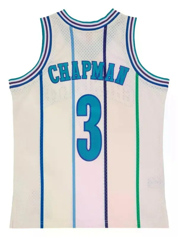 Mitchell & Ness Swingman Nba Charlotte Hornets 1988-1989 Rex Chapman Jersey Tank Top - Neutrals