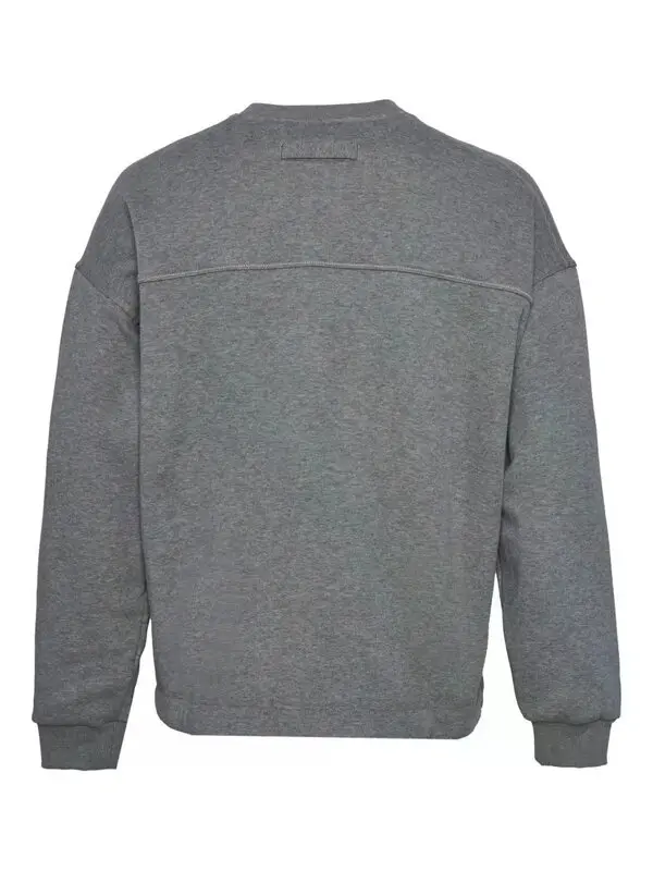 Zegna Logo Sweatshirt - Grey
