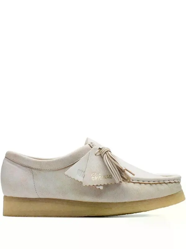 Clarks Tassel Leather Flat Sandals - Neutrals