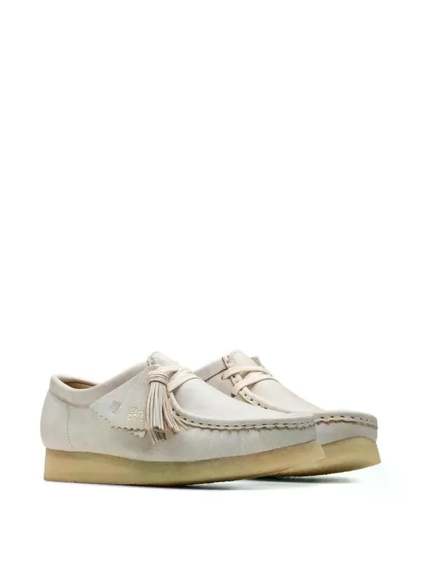 Clarks Tassel Leather Flat Sandals - Neutrals