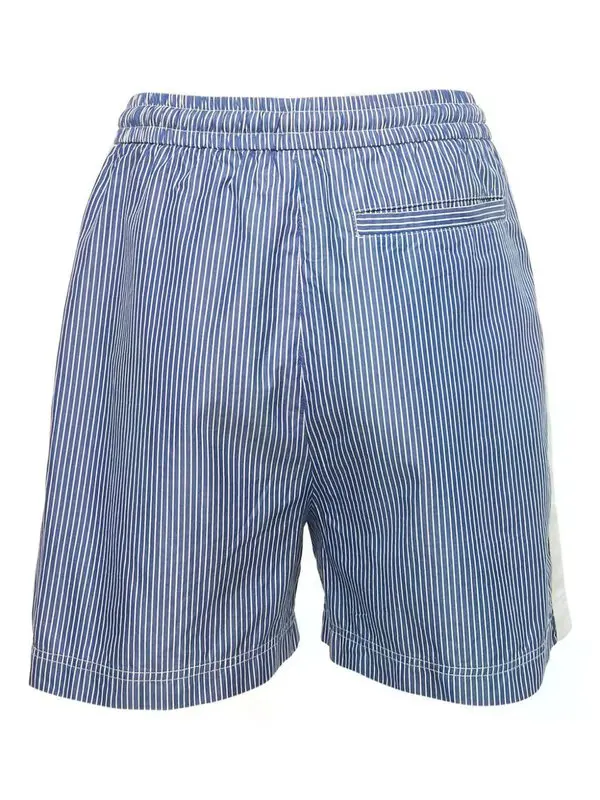 Loewe Striped Logo-embroidery Shorts
