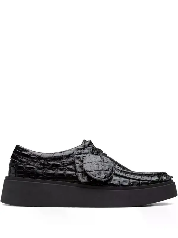 Clarks Torview Derby Shoes - Black