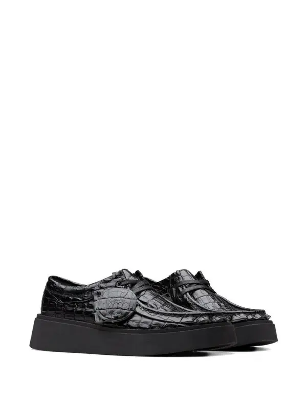 Clarks Torview Derby Shoes - Black