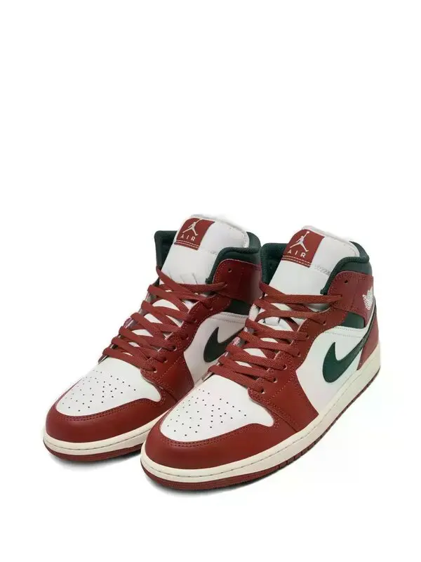 JORDAN Air 1 Mid Sneakers - Red