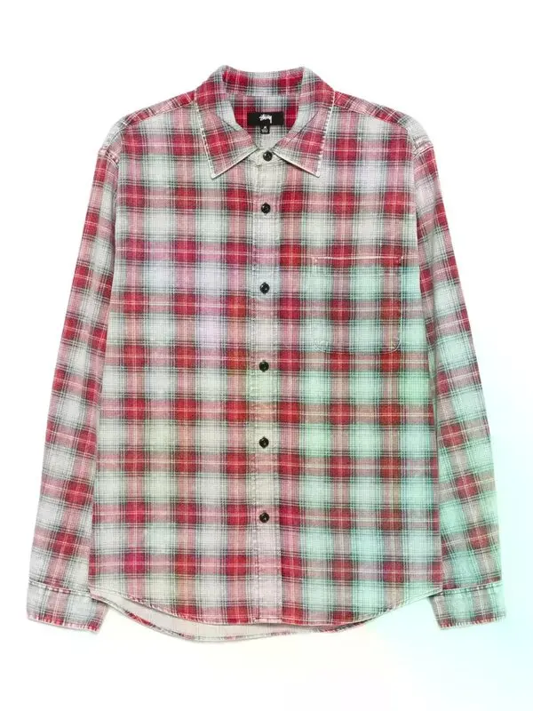 StÜssy Plaid Pattern Shirt
