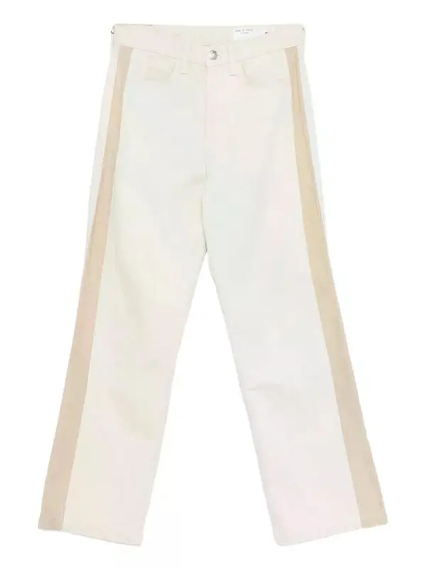 Rag & Bone Logan Side-stripe Jeans - Neutrals