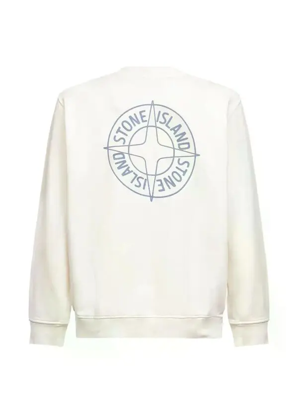 Stone Island Embossed Logo Sweatshirt - Neutrals