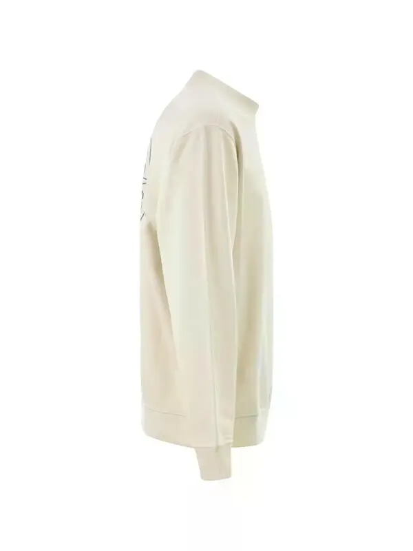 Stone Island Embossed Logo Sweatshirt - Neutrals