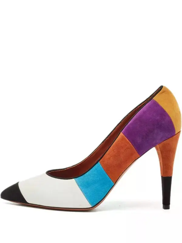 Missoni Colourblock Pointed-toe Pumps