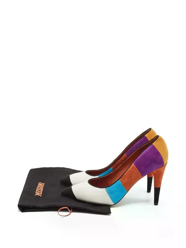 Missoni Colourblock Pointed-toe Pumps