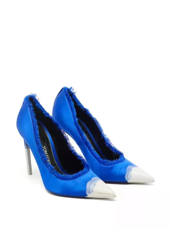 TOM FORD Fringed Pointed Stiletto Heels