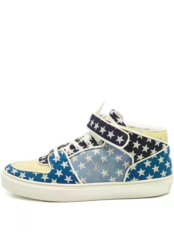 LOUIS VUITTON Acapulco Stars Monogram Canvas Sneakers