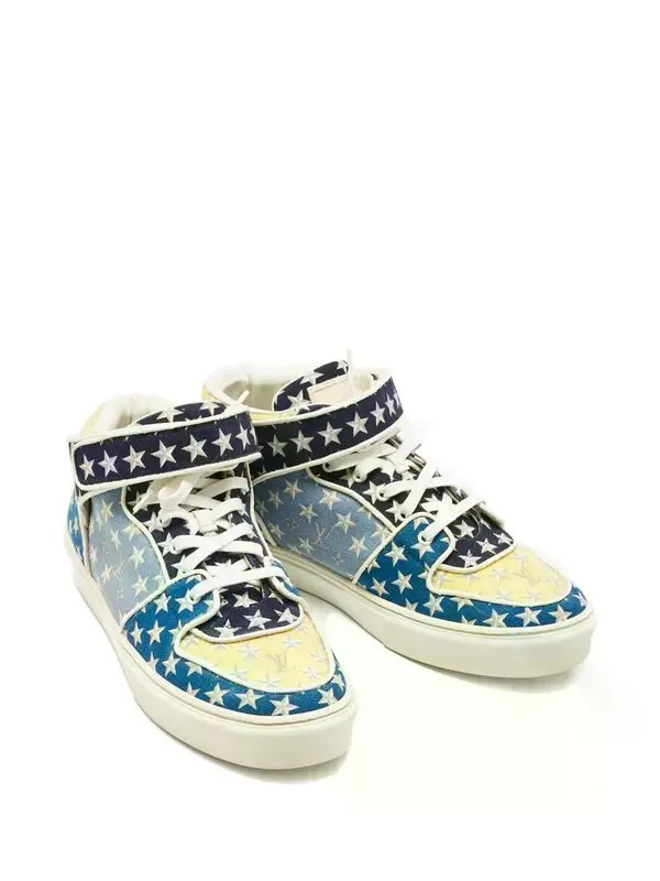 LOUIS VUITTON Acapulco Stars Monogram Canvas Sneakers