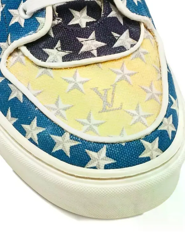 LOUIS VUITTON Acapulco Stars Monogram Canvas Sneakers