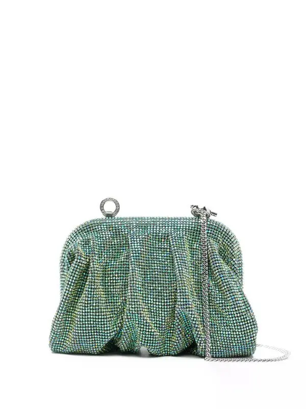 Benedetta Bruzziches Venus La Petite Embellished Clutch - Green