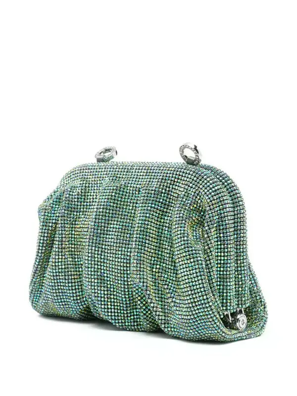 Benedetta Bruzziches Venus La Petite Embellished Clutch - Green