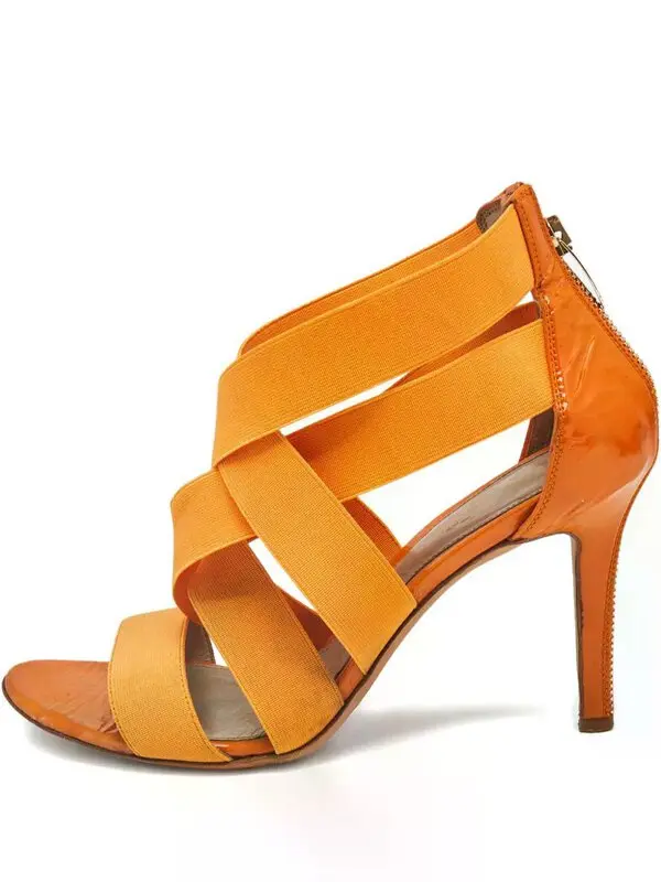 SERGIO ROSSI Sandals Elastic/leather - Orange