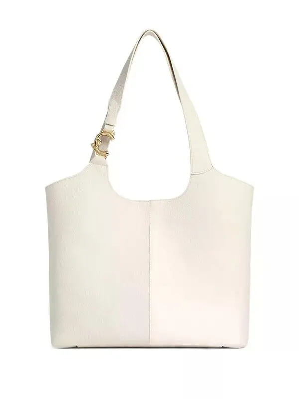 COCCINELLE Logo-plaque Shoulder Bag - White
