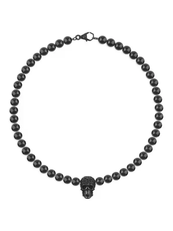 Philipp Plein Crystals Necklace - Black