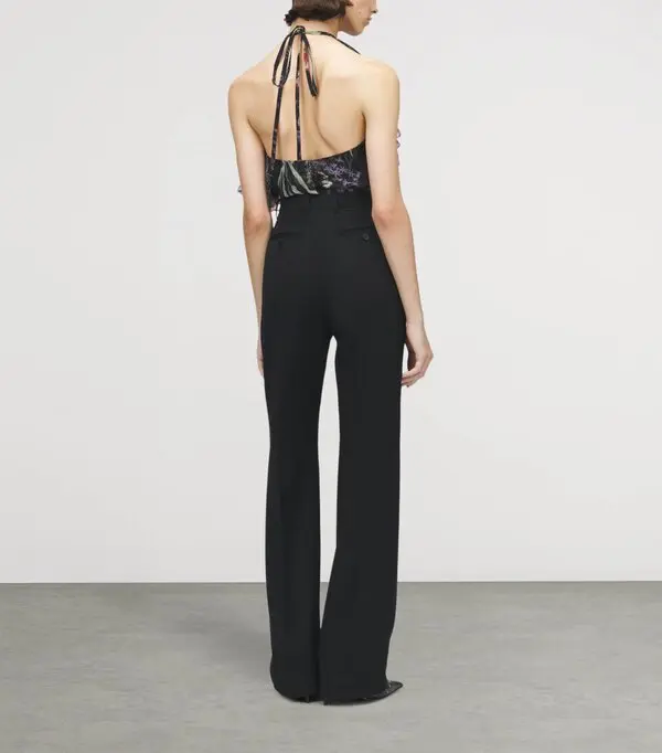 Alexander McQueen Wool High-waisted Trousers