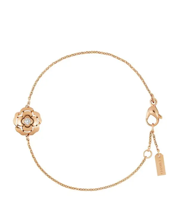 Chanel Camélia Diamond Bracelet - Rose Gold